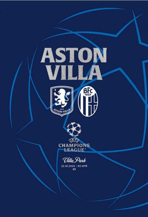 * 2024/25 - ASTON VILLA HOME PROGRAMMES - CHOOSE FROM LIST * | eBay UK