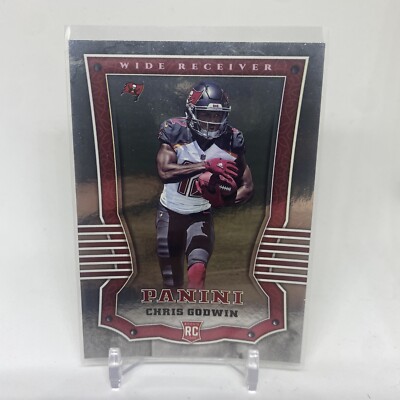 2017 Panini Chris Godwin Rookie Card #141 Shining Armor Foil Parallel ...