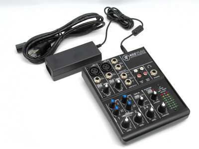 Mackie 402 VLZ4 4-Channel Ultra Compact Mixer 402VLZ4 Soundboard | eBay