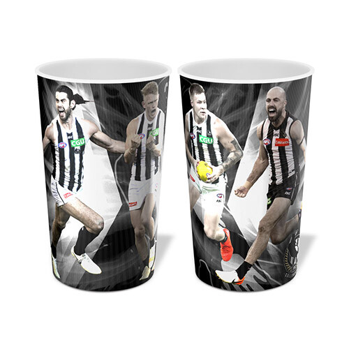 Collingwood Magpies Player AFL Drink Tumbler Mug Cup Man Cave Bar Shed ...