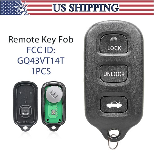 For 2002 2003 2004 2005 2006 Toyota Camry Remote Keyless Entry Key Fob ...