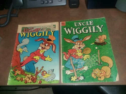 Uncle Wiggily 391 And 543 Golden Age Comics Lot Dell Run Set Collection ...