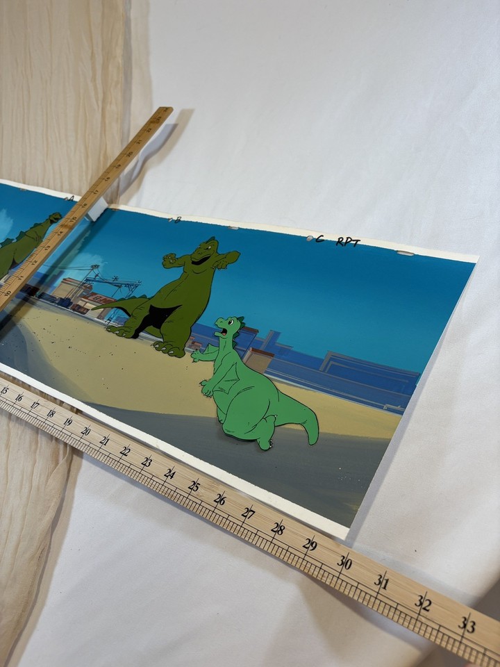 Godzilla and Godzooky TV/Cartoon Show Original Production Art Cel ...