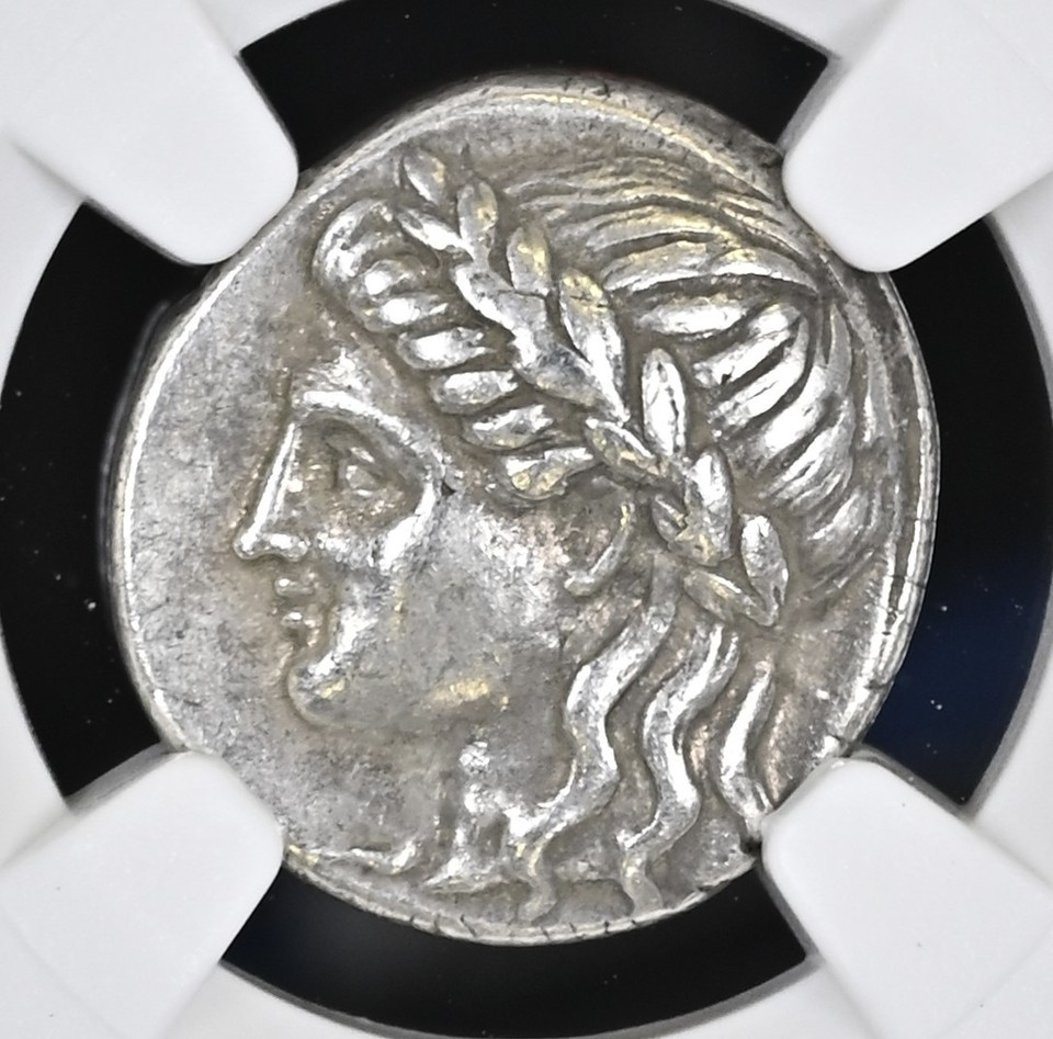 IONIA Miletus c.360 BC Apollo & Lion * NGC Choice Ancient Silver Greek ...