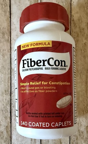 FiberCon Therapy for Regularity Exp 11/2027 Calcium Polycarbophil (140 ...