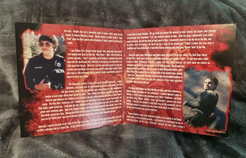 *SIGNED* 'Cabin Fever' Eli Roth & Nathan Barr [CD BOOKLET ONLY] (2002 ...