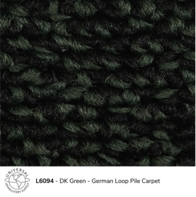DK Green German Loop Carpet Made in Germany 80" wide, 13 colors (sold ...