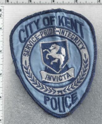 City of Kent Police (Washington) 2nd Issue Uniform Take-Off Shoulder ...
