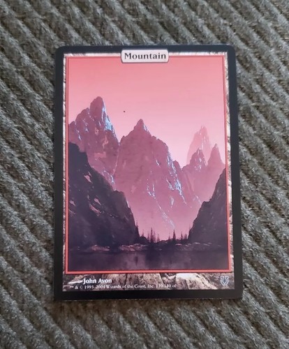 MTG Unhinged Full Art Land Mountain Unplayed x1 | eBay