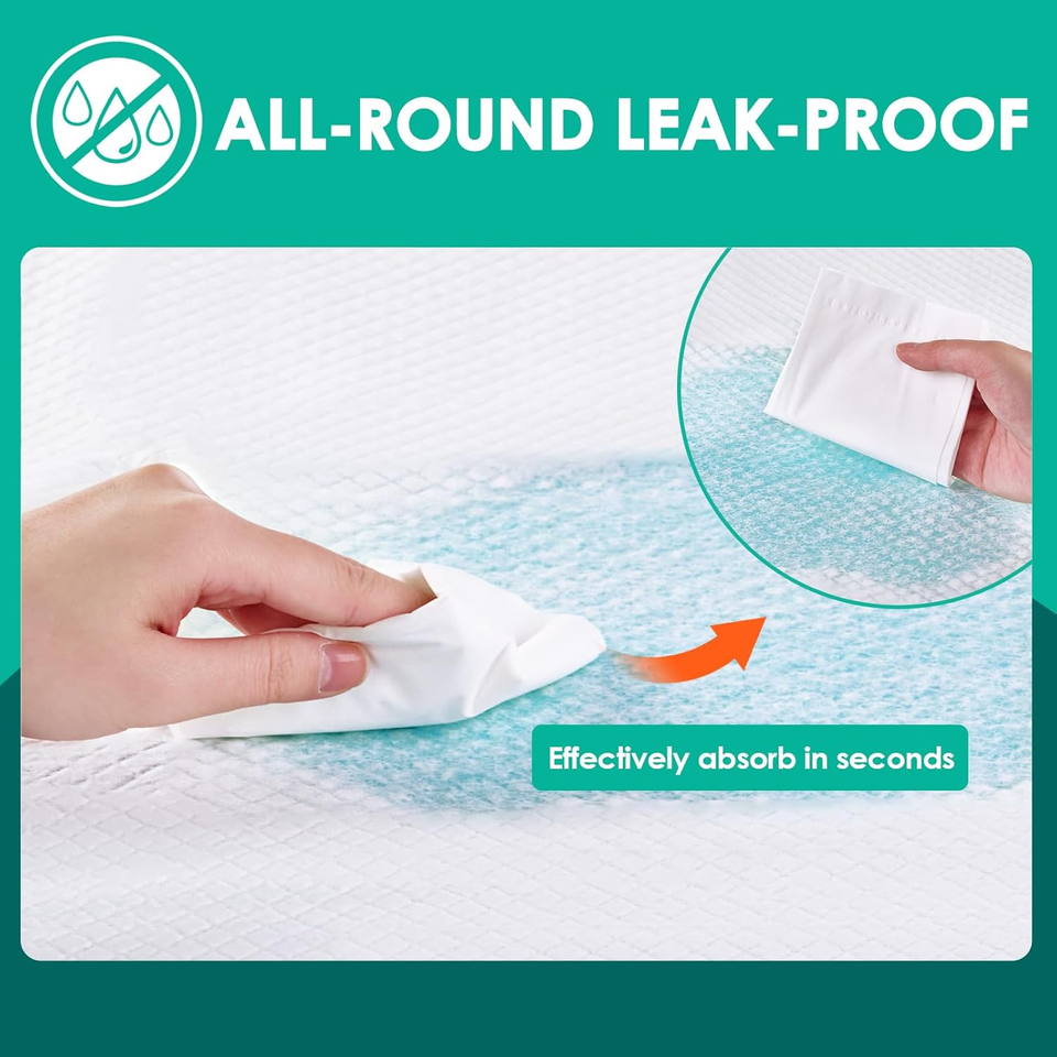 Dog Pee Pads Extra Large 36"x36", XX-Large Puppy Training Pads with ...