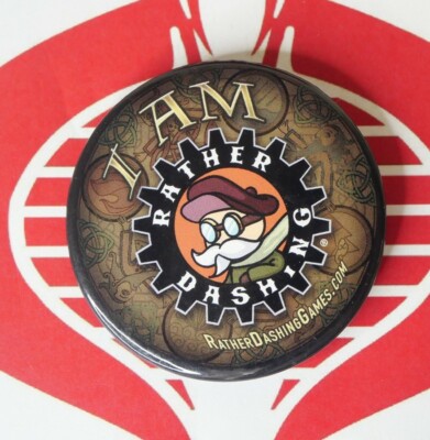 I Am Rather Dashing Games 2.5" Pinback Collectible Pin | eBay