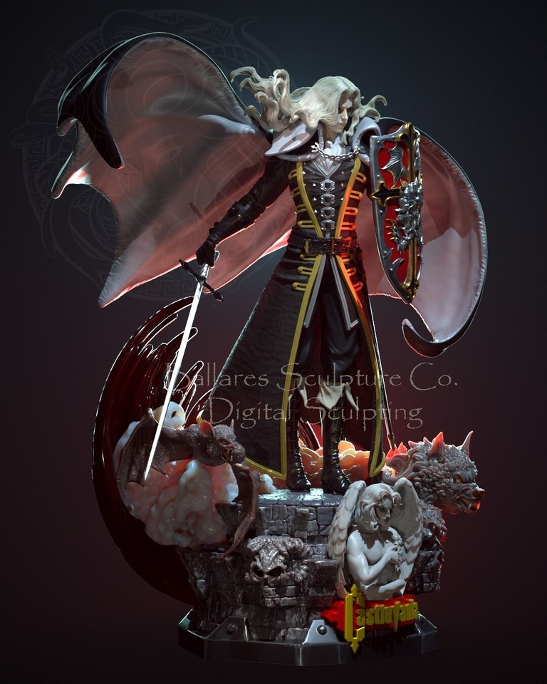 Castlevania Alucard Resin Figure / Statue various sizes | eBay