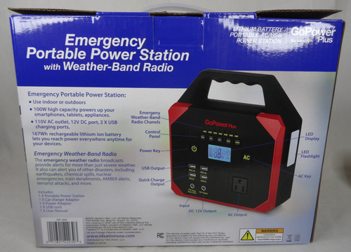 Go+Power+Plus+GP200+Portable+Power+Station for sale online | eBay