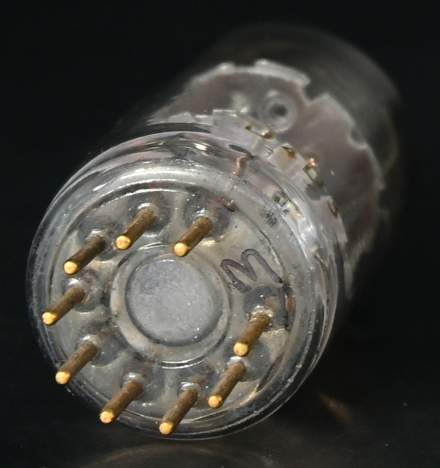 Valvo ECC81/6201 Ring Getter Golden Pin Made in Germany Amplitrex ...
