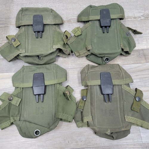 4 Vintage USGI ALICE LC-2 M16 30RD Ammo Pouch Codura Nylon Military 3 ...