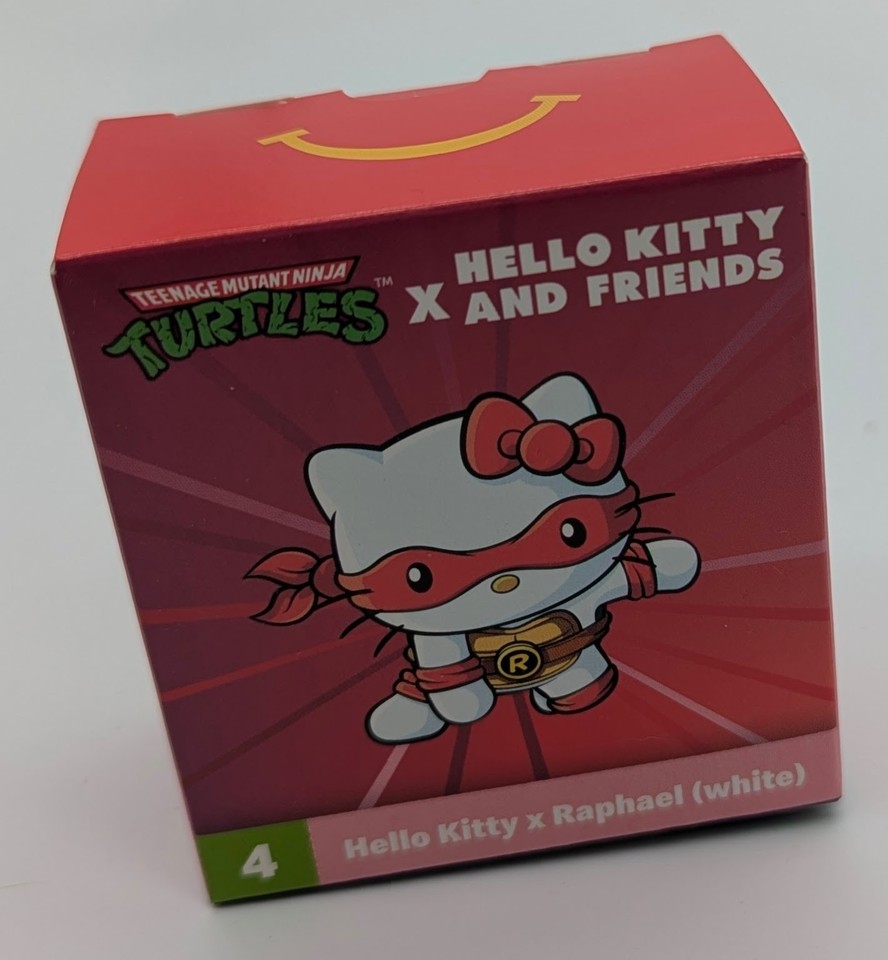 McDonalds Teenage Mutant Ninja Turtles X Hello Kitty and Friends Toys ...
