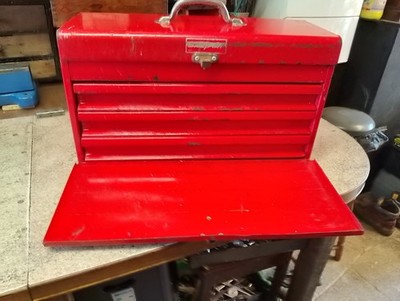 USED VINTAGE TALCO TOOLBOX 3 DRAW | eBay UK