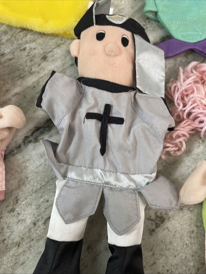 Lot of 7 Children's Puppets Hand Puppets Plush Toys | eBay