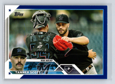 Tanner Scott 2023 Topps Royal Blue #18 | eBay