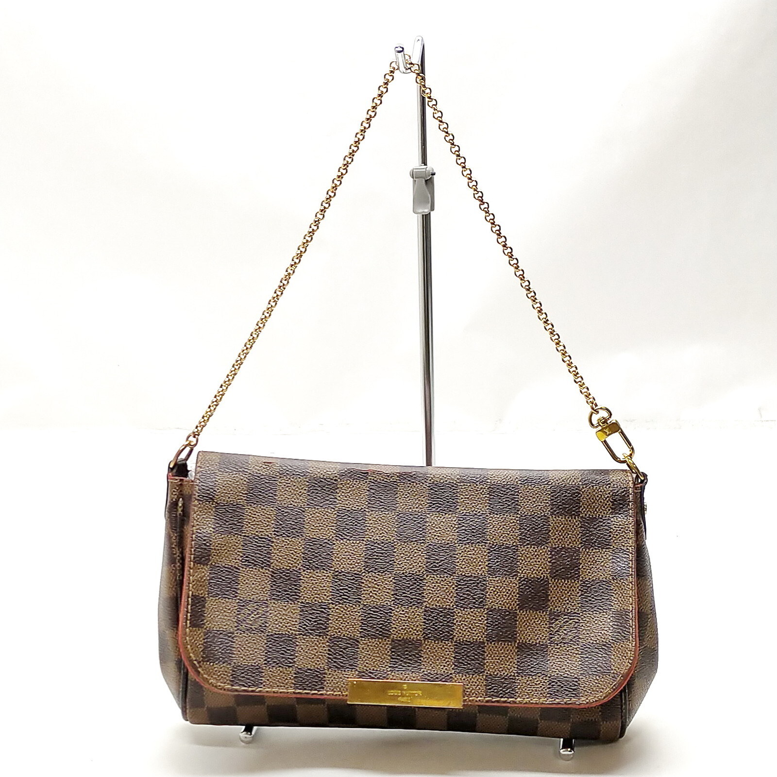 Louis Vuitton LV Hand Bag N41276 Favorite PM Brown Damier 433487 | eBay