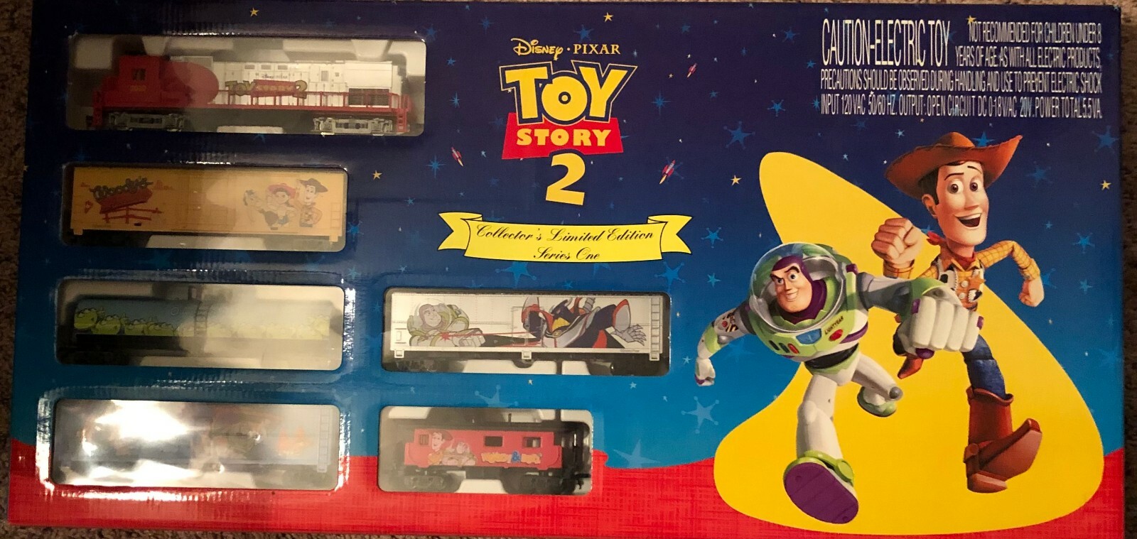 New unopened Disney's Toy Story 2 Collector's Edition Train set IHC ...