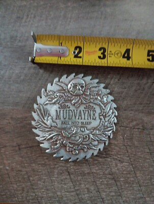Mudvayne Fall Into Sleep Skull Belt Buckle Metal new old stock | eBay