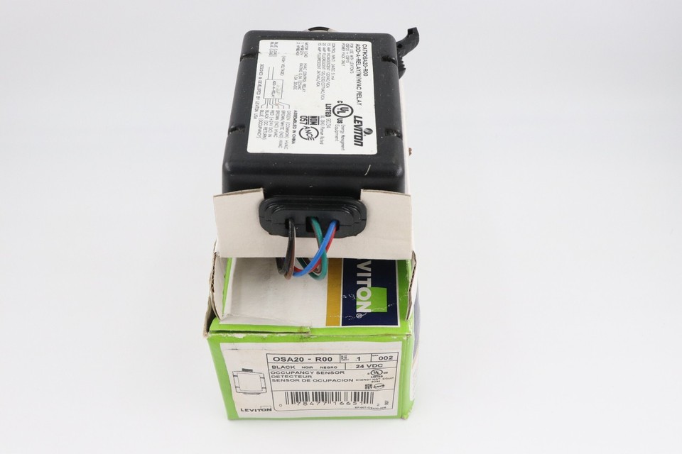LEVITON OSA20-R00 24VDC OCCUPANCY SENSOR POWER PACK, BLACK | eBay