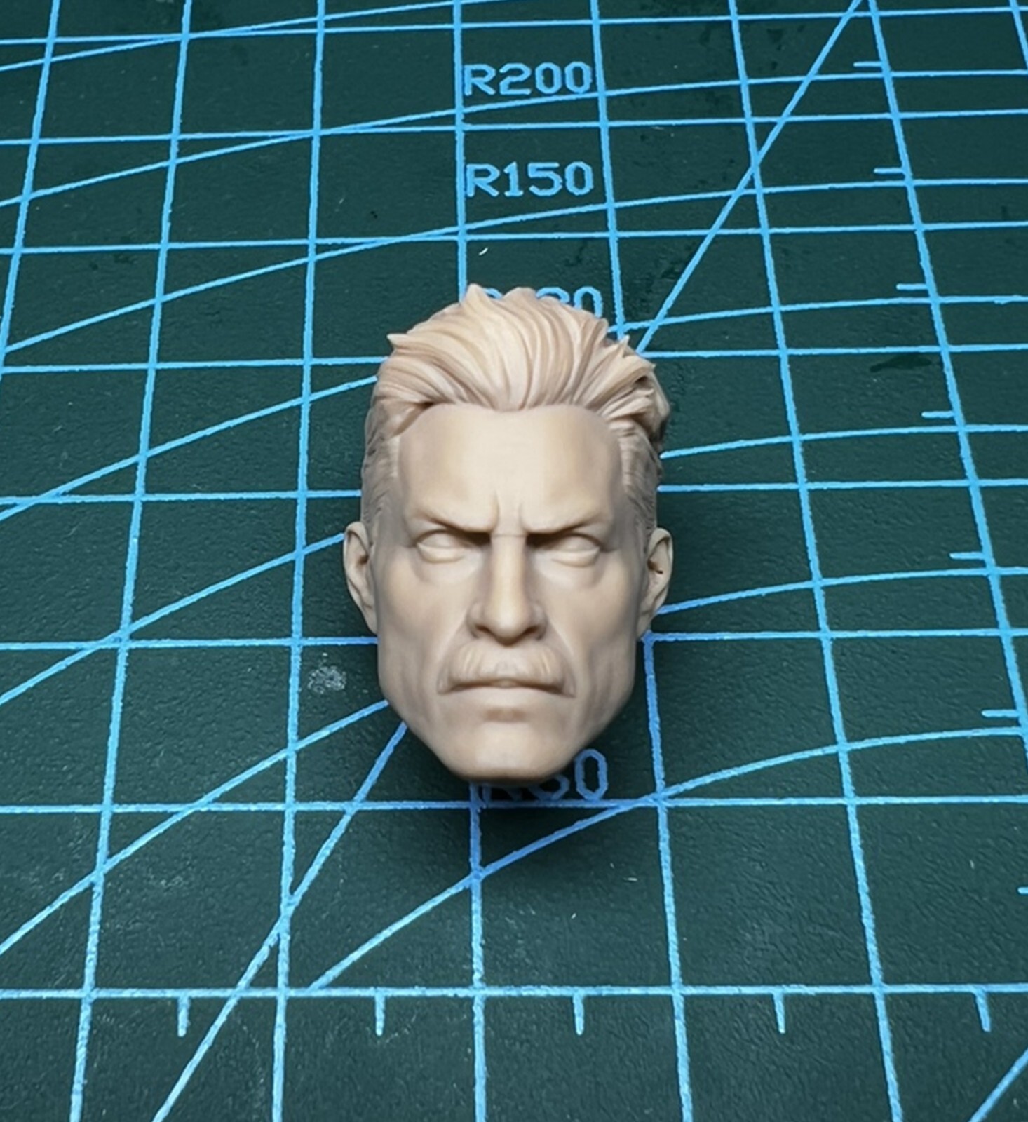 1/6 Unpainted Nolan Grayson Omni-Man Head Sculpt Fit for 12'' Action ...