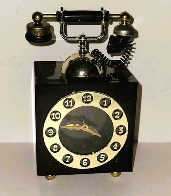 Vintage Music Box Telephone Music Box Classic Corded Phone Design WORKS ...