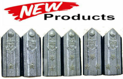 NEW US COAST GUARD AUX HARD SHOULDER BOARDS ALL NATIONAL COMMODORE ...