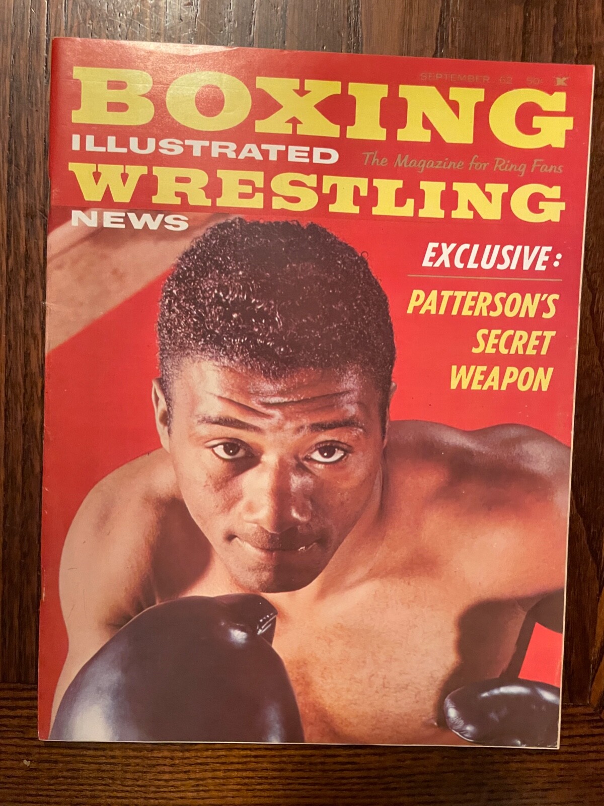 SEPTEMBER 1962 BOXING & WRESTLING MAGAZINE FLOYD PATTERSON BOXING CHAMP ...