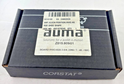 AUMA Z015.909/01 BOARD RWG4020.-0/4.20MA T:-40+90C | eBay