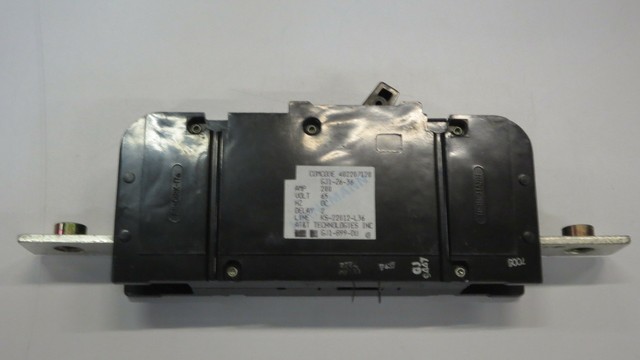 Heinemann GJ1-Z6-36 Circuit Breaker 200A 65V 1 Pole COMCODE 402207120 ...