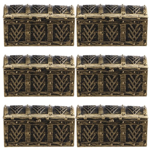 12 stücke Mini Pirate Schatzkiste Box Vintage Edelstein Schmuck | eBay.de