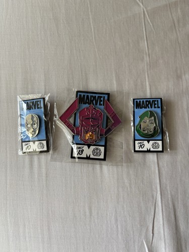 Fantastic 4 Villains - Licensed Marvel Mondo Pin 3 Badge Set - Tom ...