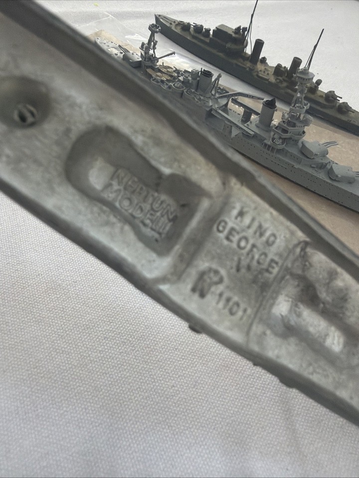 Neptun Battleship Lot X3 - 1/1250 Scale Model Ship - Metal Ships ...