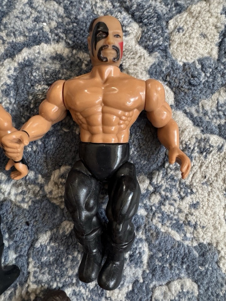 1985 AWA All Star Wrestlers Series Lot of 5 Loose Vintage Action ...