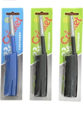 3 X Cricket Firepower Refillable Lighters -BBQ Kitchen Candle Gas ...