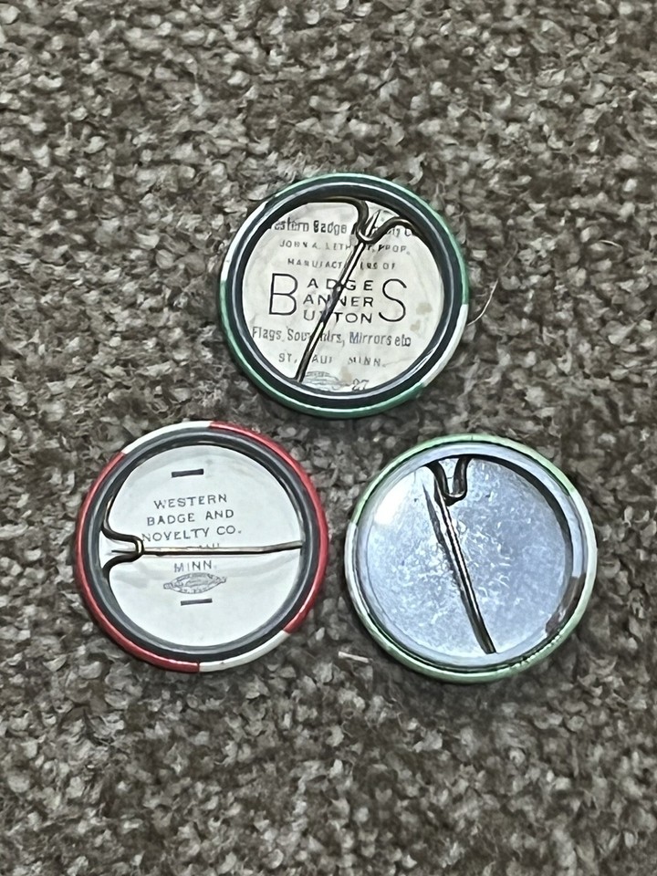 Minneapolis Teamsters Local 544 Pins 1936-41 Strike 574 Socialist ...