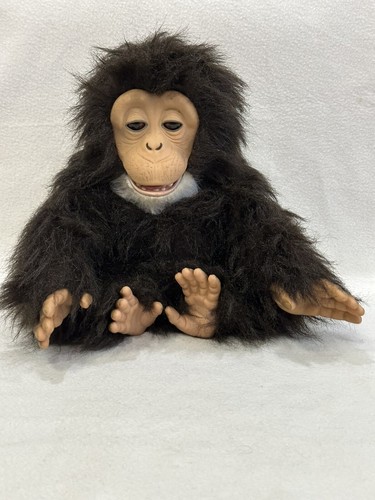 FurReal Friends CUDDLE CHIMP Hasbro Animated Interactive Plush ...