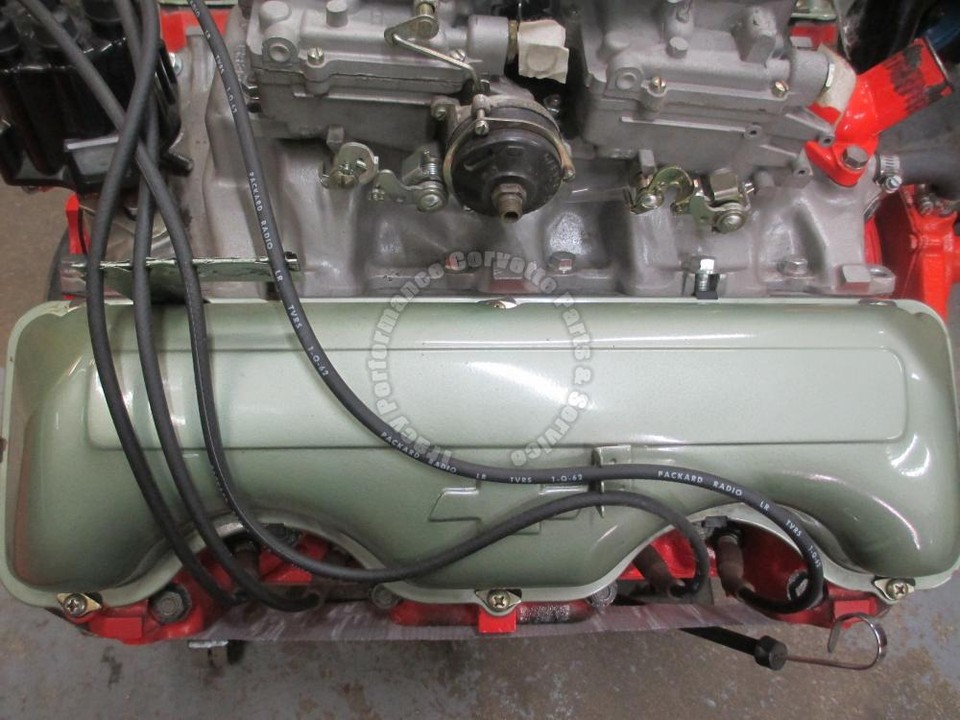 1962 Chevrolet 409 Engine Asy 409HP Rebuilt Intake to Pan with Dual ...