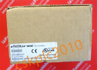 1 PCS NEW IN BOX IFM Flow sensor SI6600 | eBay