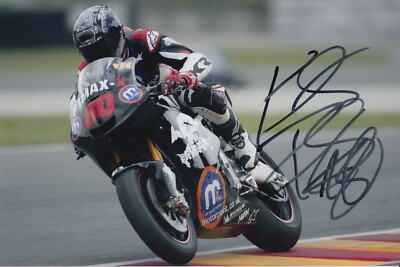 Kurtis Roberts Hand Signed 9x6 Photo - MotoGP Autograph. | eBay