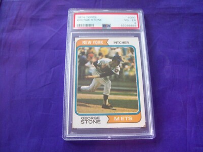 1974 TOPPS #397 GEORGE STONE PSA 4 | eBay