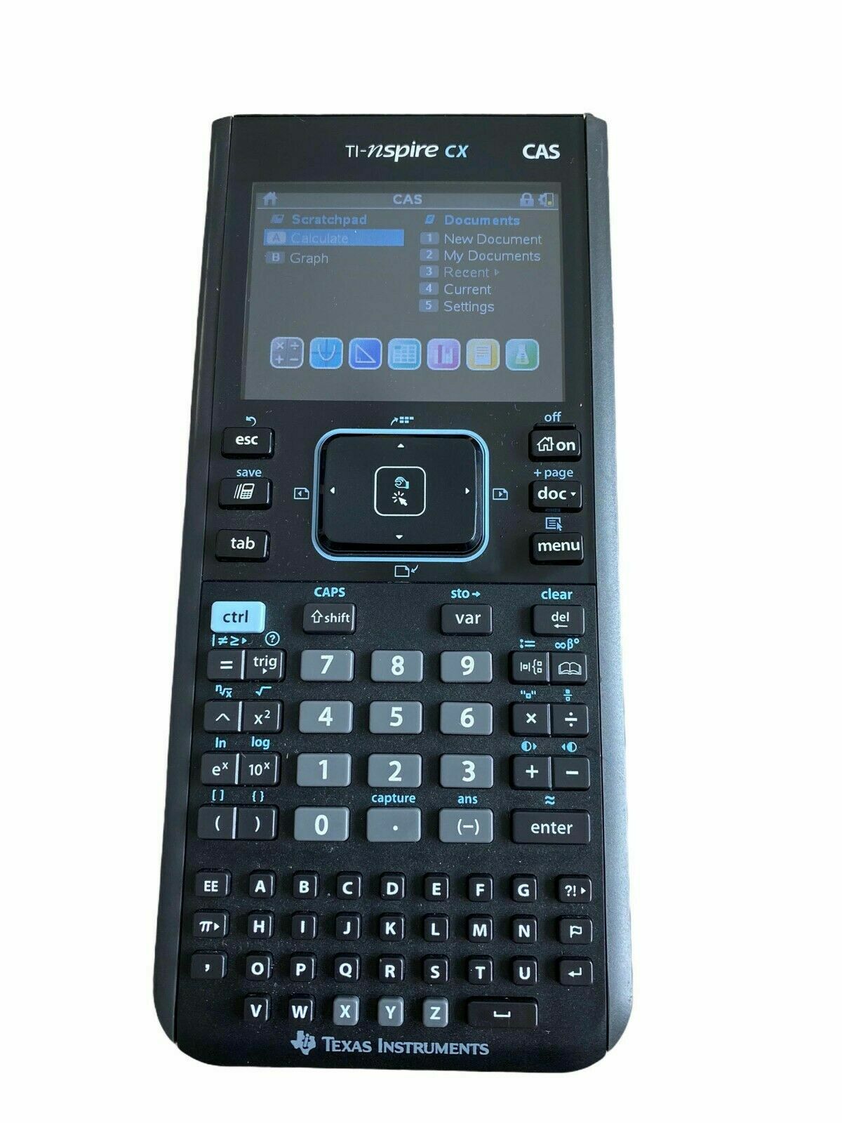 Texas Instruments TI-Nspire CX CAS Graphing Calculator Scratch ...