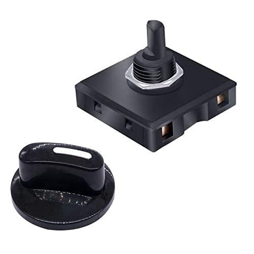 2PCS Rotary Switch 13A-125V/10A-250V 4 Position 3 Speed Universal Speed ...