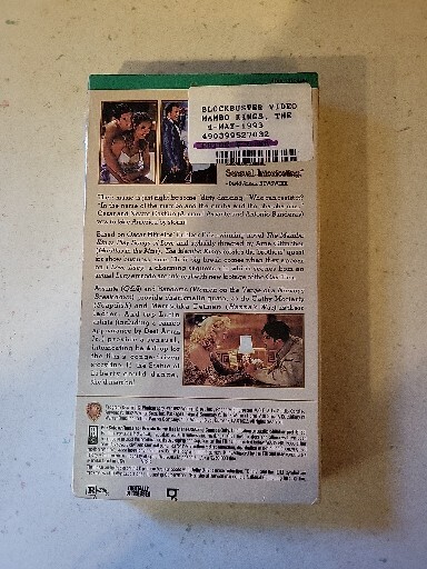 The Mambo Kings (VHS/Movie 1992 Drama) Sealed Packaging, Previously ...