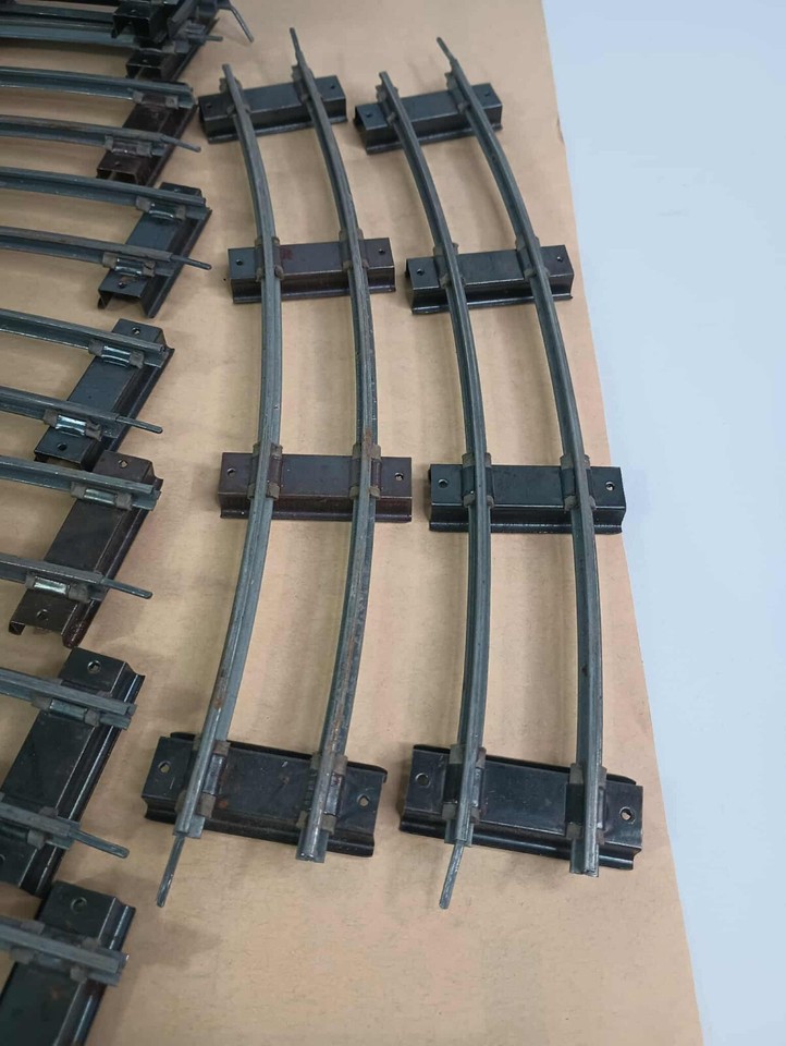 Lot of 20 Curved Track Pieces S gauge American Flyer vintage Train ...