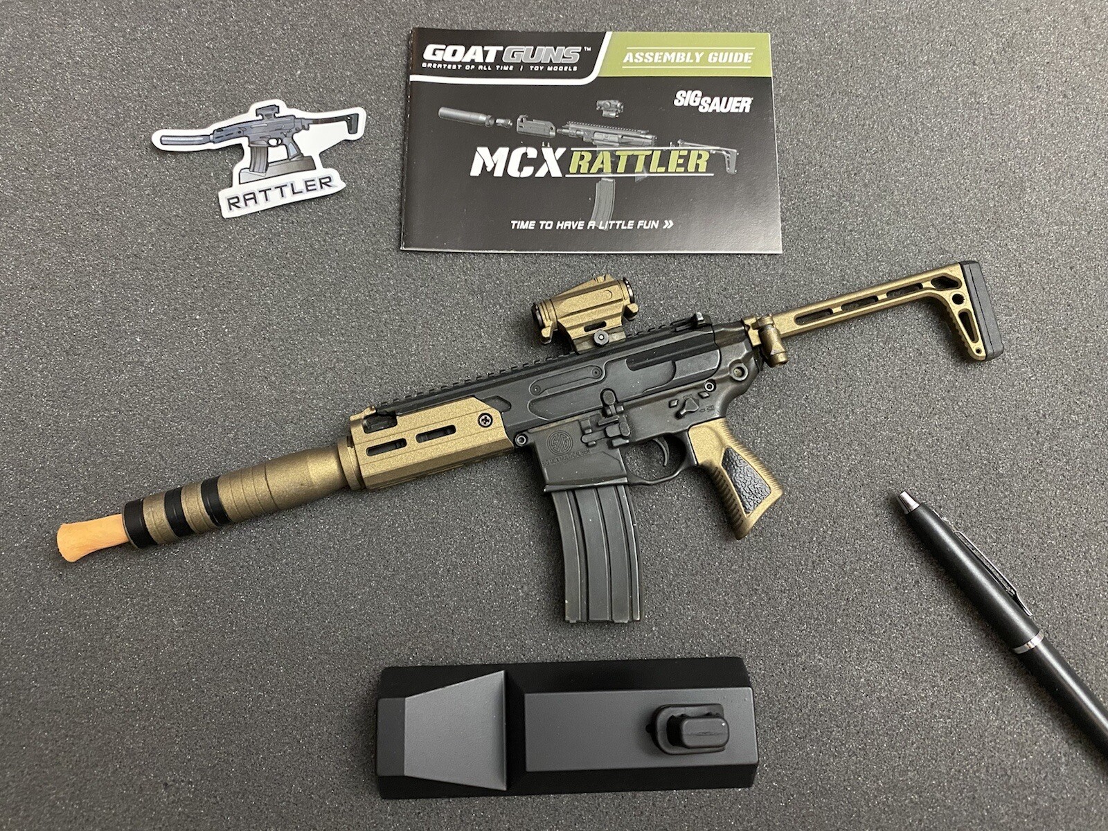 Miniature custom paint sig mcx model scale. ( Rare , Tokyo Marui) | eBay