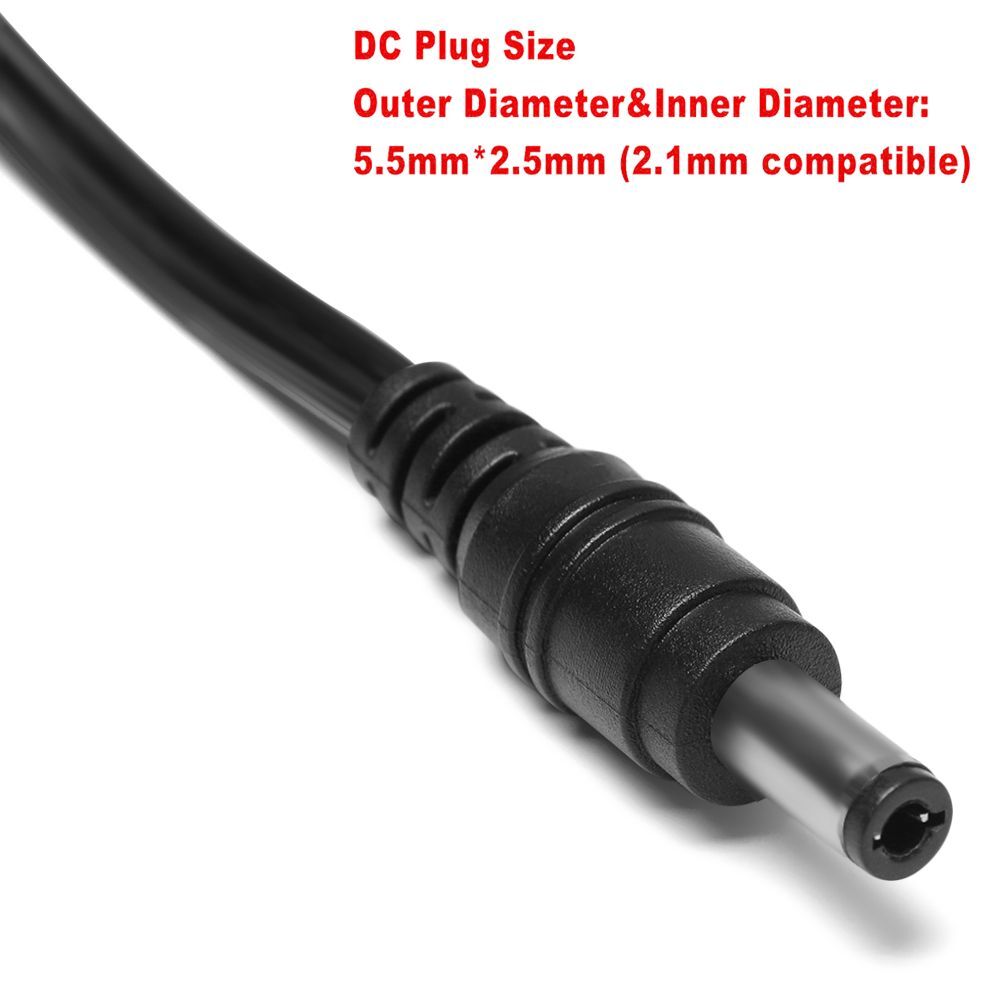 LED Strip Mains Transformer 100-240V AC/DC Adapter Power Supply Charger ...